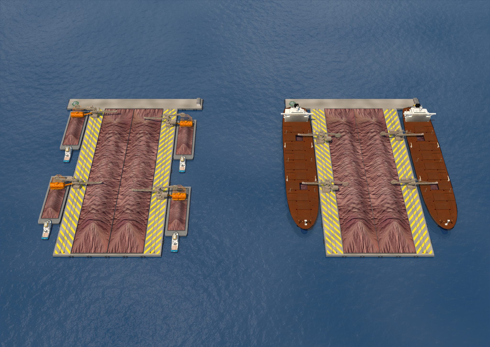 Floating Port for Iron Ore | National Ports